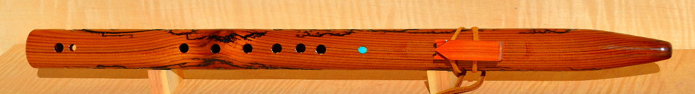 Western Red Cedar F#m Fractal Flute # 1