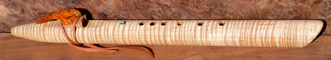 Fiddle Back Maple Gm Flute