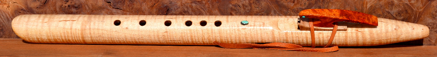 Fiddle Back Maple Gm Flute